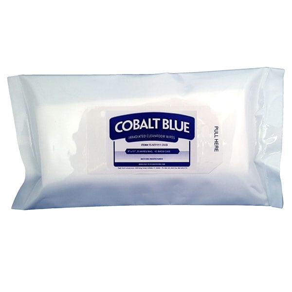 9 x 12 Sterile Cleanroom Wipes